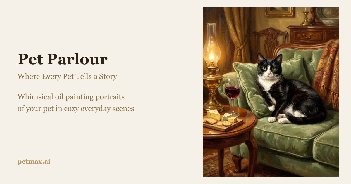 Create Your Pet Parlour Portrait | PetMax